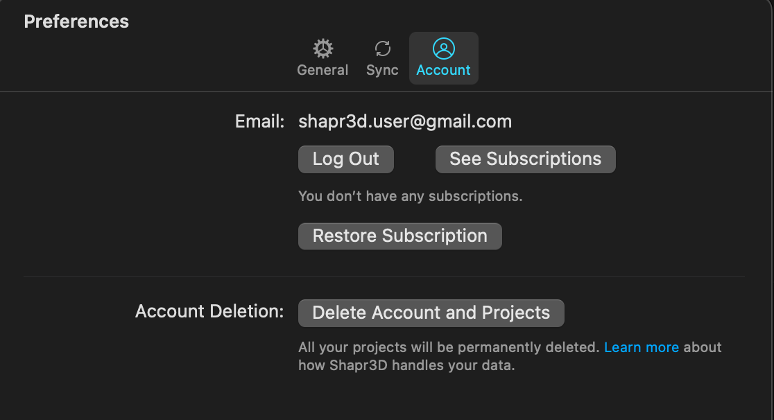 Settings or Preferences – Shapr3D Help Center