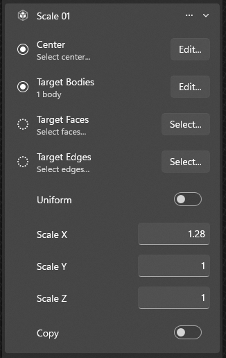 Scale – Shapr3D Help Center