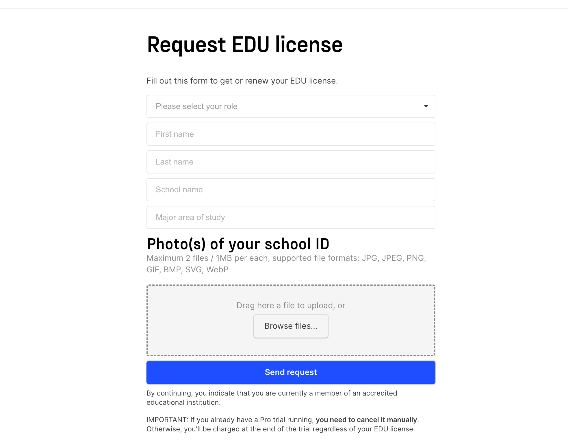 Apply for an EDU license – Shapr3D Help Center