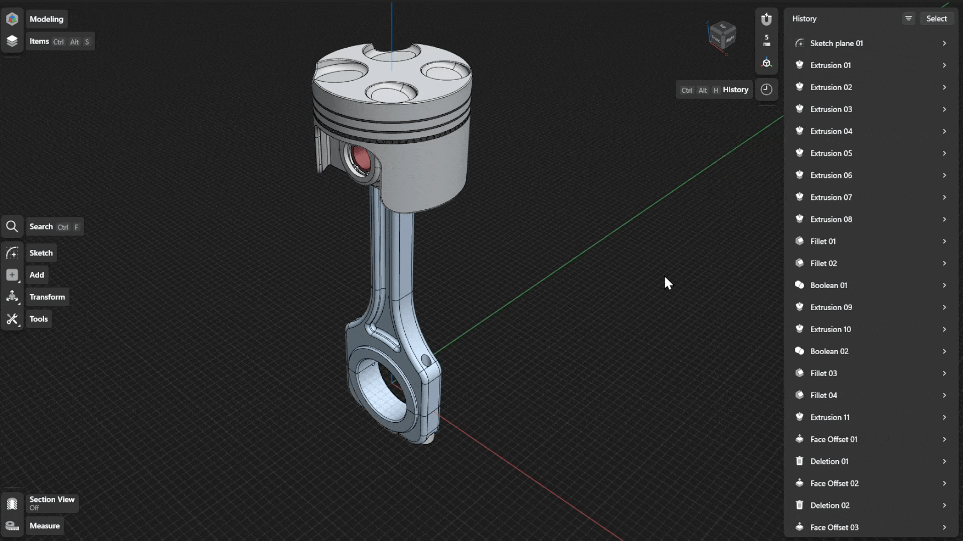5.590 - History-Based Parametric Modeling is here – Shapr3D Help Center