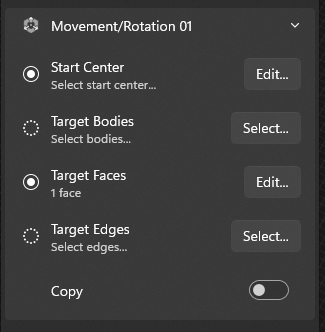 Move and copy items using the gizmo – Shapr3D Help Center
