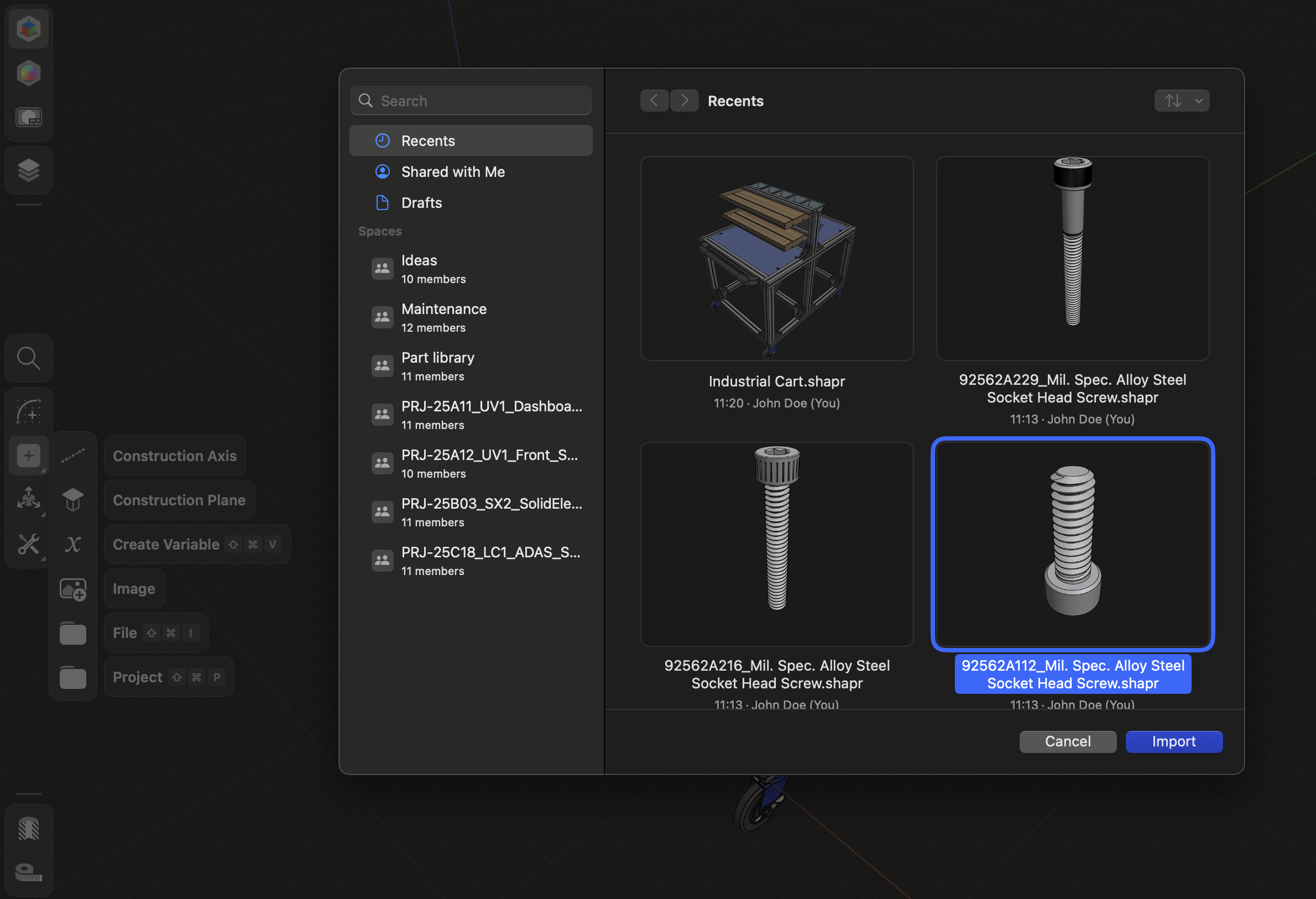 Import – Shapr3D Help Center