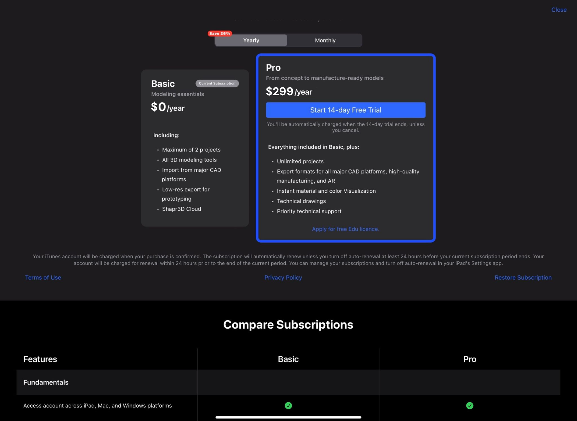 Shapr3D Pro – Shapr3D Help Center