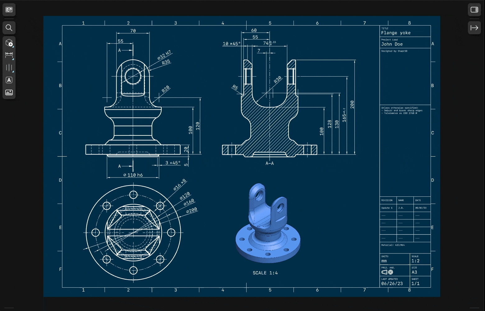 2D Drawings – Shapr3D Manual