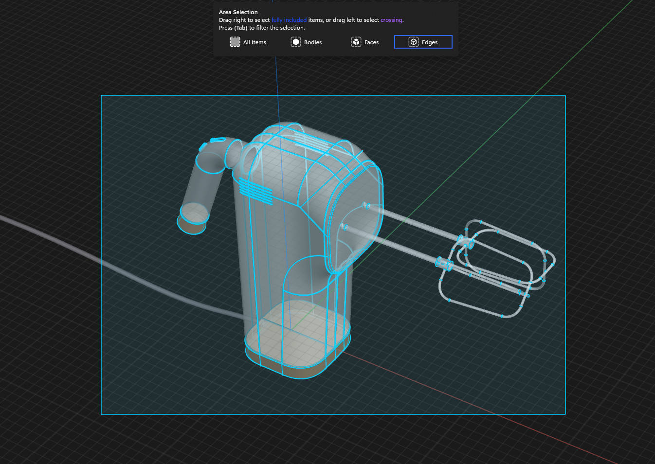 Selecting geometry – Shapr3D Help Center