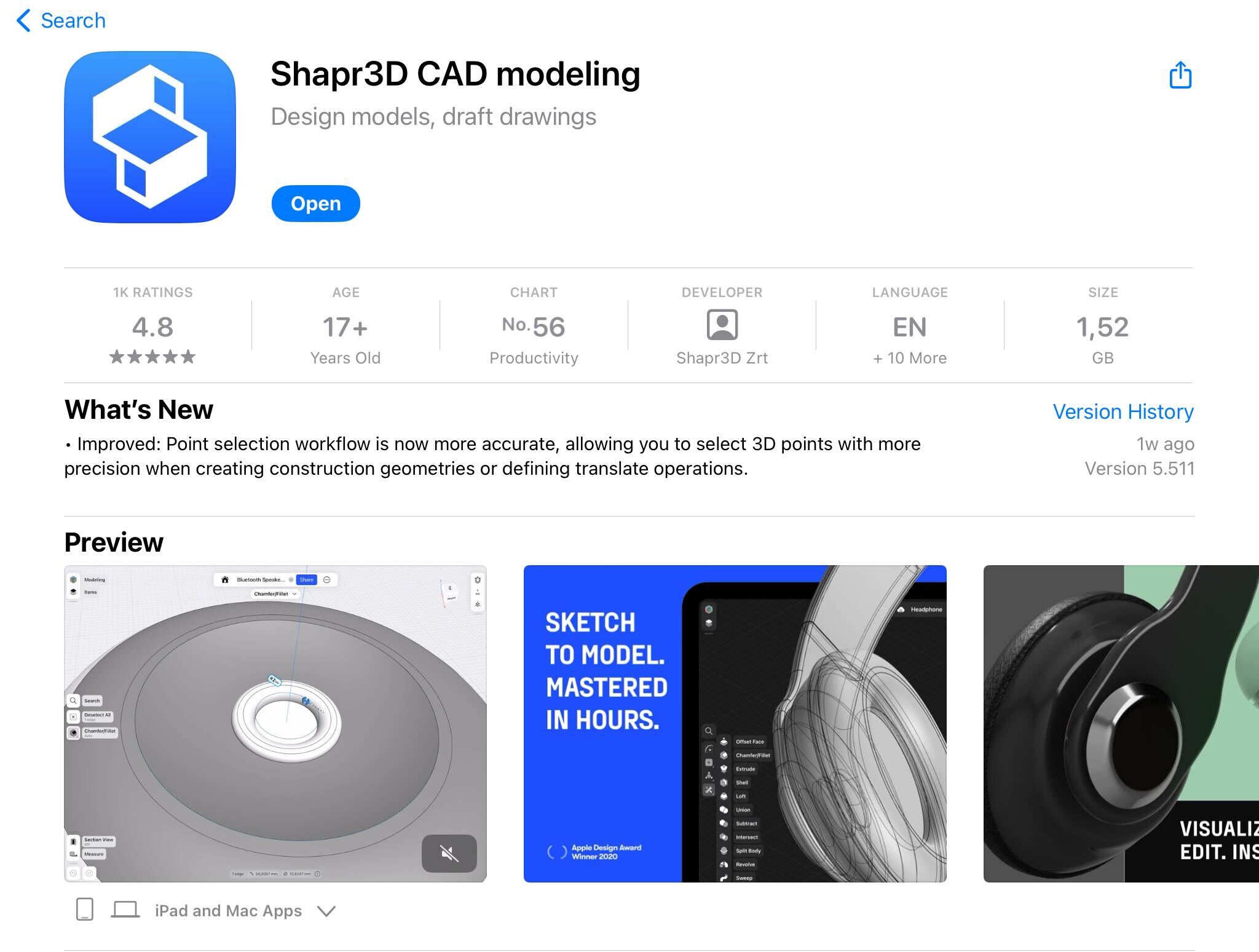 Update Shapr3D – Shapr3D Manual